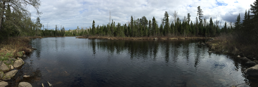 Rib Lake in the BWCA