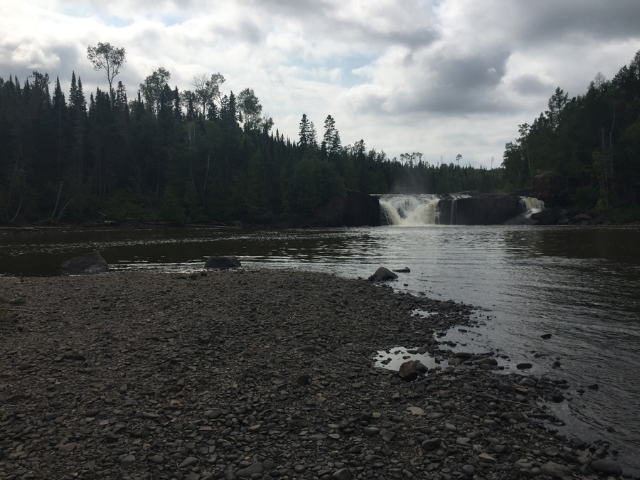 Pigeon River in Grand Portage National Monument and Grand Portage State ...